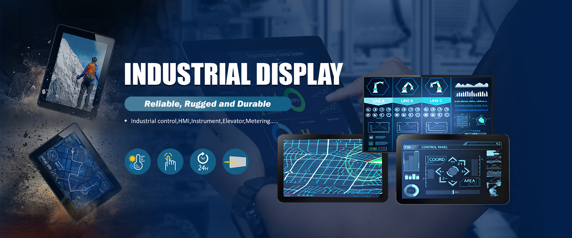 Industrial LCD Panel Wholesale and Supply-Custom Touch Screen-LEEHON